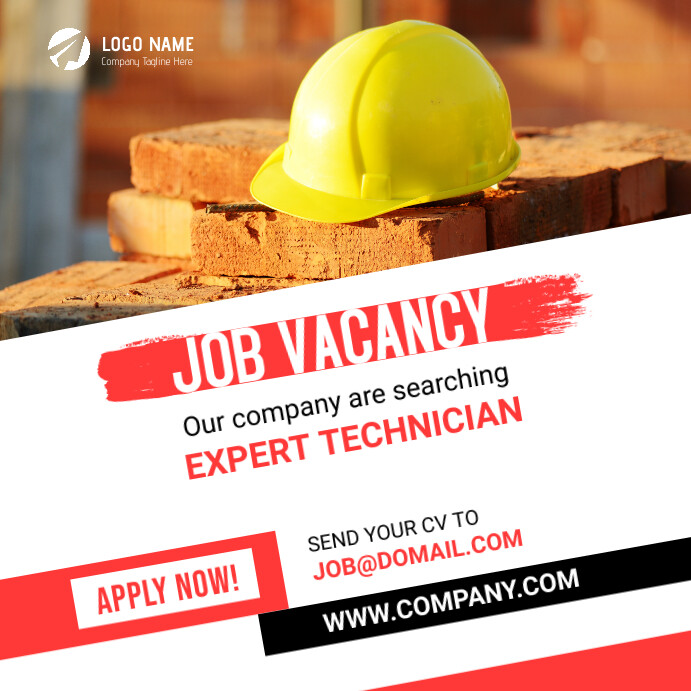 Copy of Job Vacancy Banner Ad | PosterMyWall
