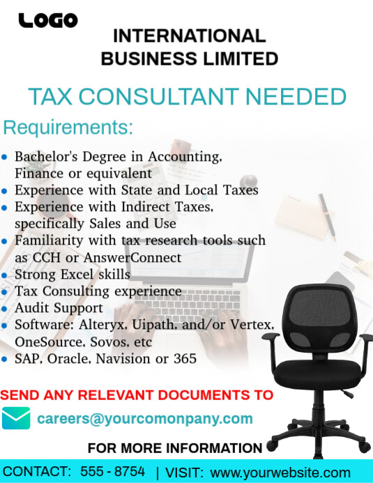 Job Vacancy Template | PosterMyWall