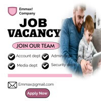 Job Vacancy Ad Template | PosterMyWall