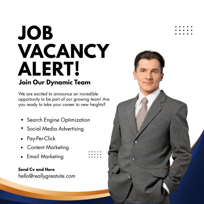 JOB VACANCY HIRING FLYERS Template | PosterMyWall