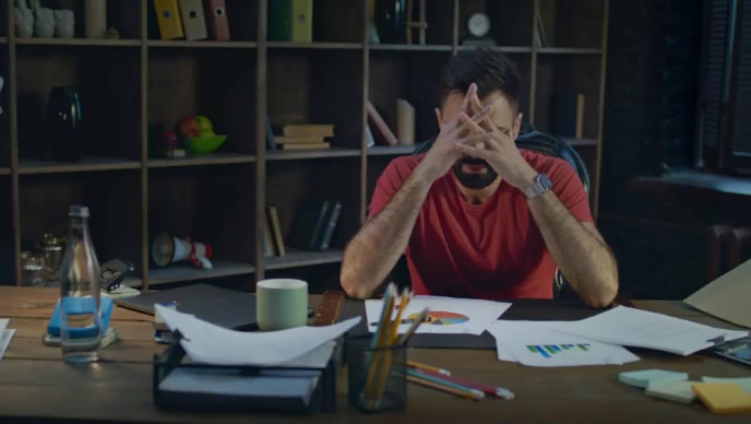 job work tension Template | PosterMyWall