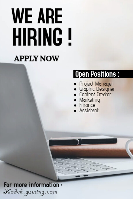 Copy of jobstreet | PosterMyWall