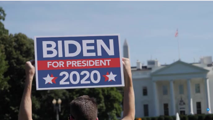 Copy of joe biden and president in america | PosterMyWall