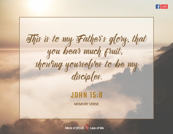 Copy of John 15:8 | PosterMyWall