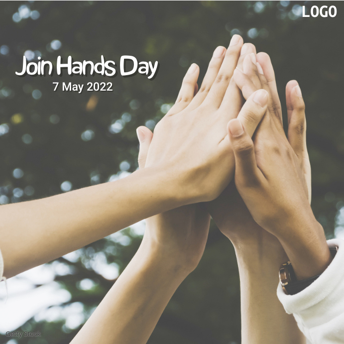 Copy of Join Hands Day! | PosterMyWall