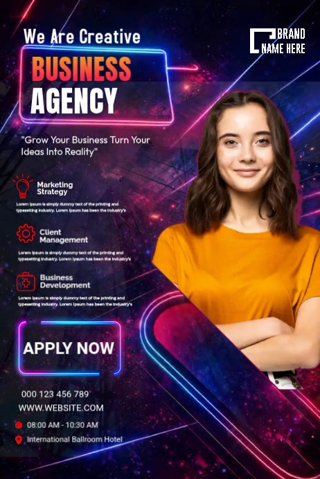 Join Our Creative Agency Team Template | PosterMyWall