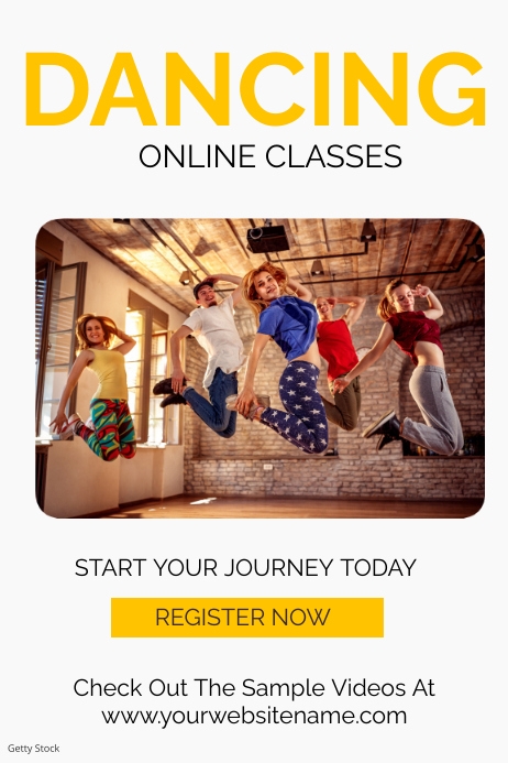 Join Our Dancing Class Today! Template | PosterMyWall