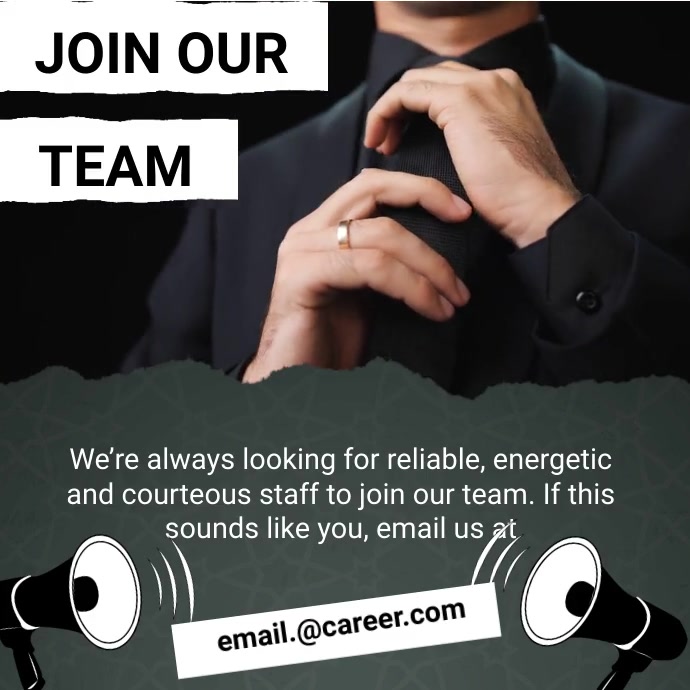 Join Our Team Template | PosterMyWall