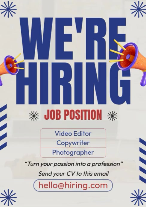 Join Our Team Template | PosterMyWall