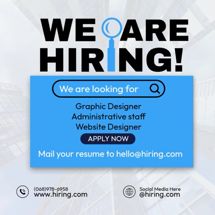 Join Our Team Template | PosterMyWall