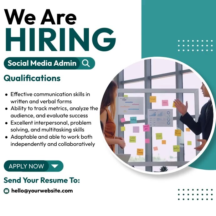 Copy of Join Our Team Now | PosterMyWall