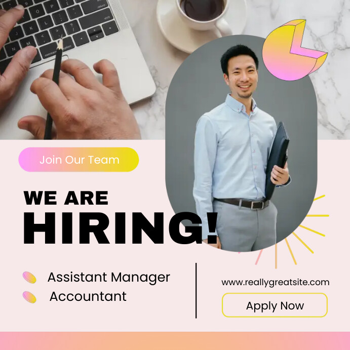 Join Our Team We Are Hiring Instagram Post Template | PosterMyWall