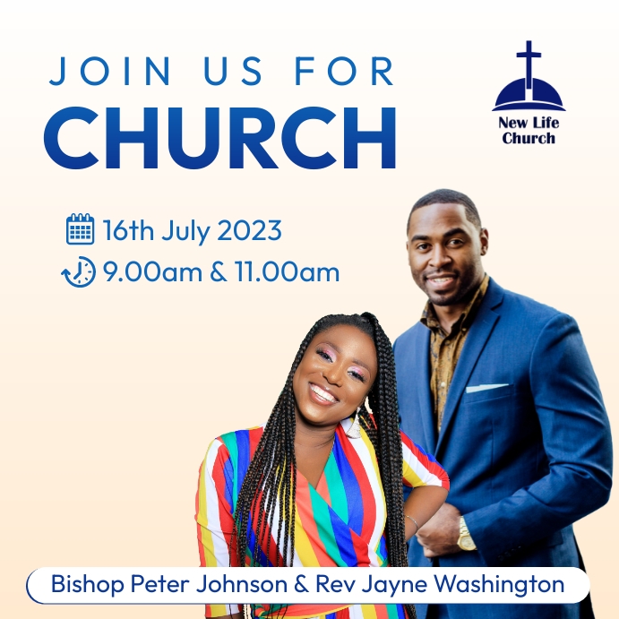 join us for church Template | PosterMyWall
