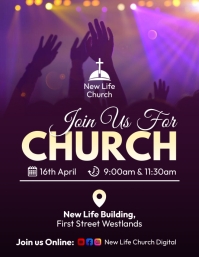 Church poster template | PosterMyWall