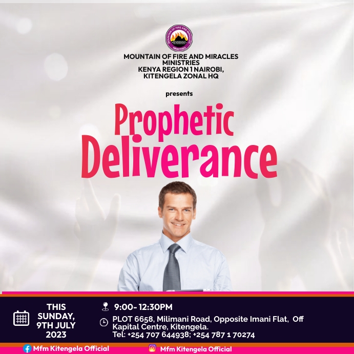 Plantilla de join us for prophetic | PosterMyWall