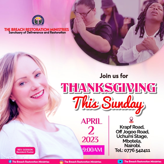 Copy of join us for thanksgiving | PosterMyWall