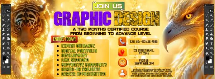 Join Us Graphic Design Template | PosterMyWall