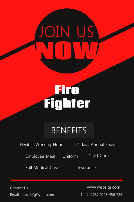 Join Us Hiring poster Template | PosterMyWall