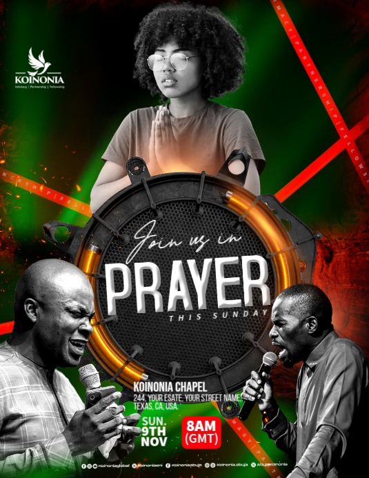 Join us in Prayer Template | PosterMyWall