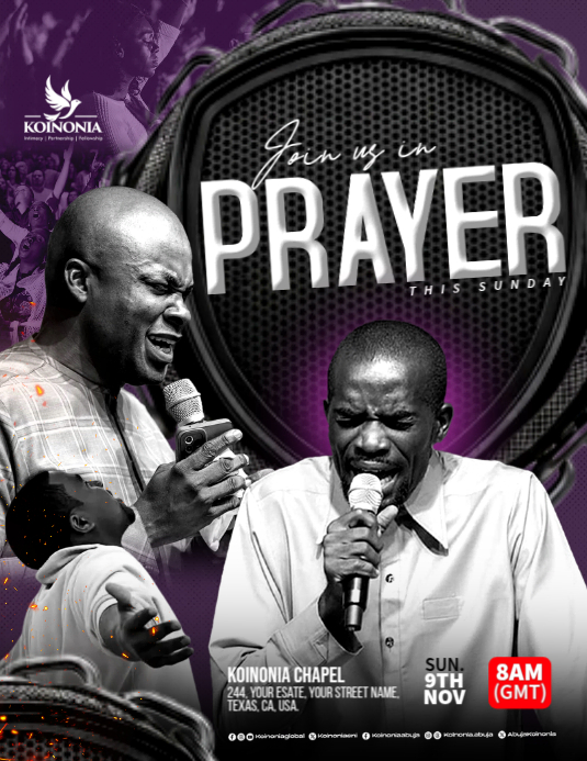 Join us in prayer Template | PosterMyWall