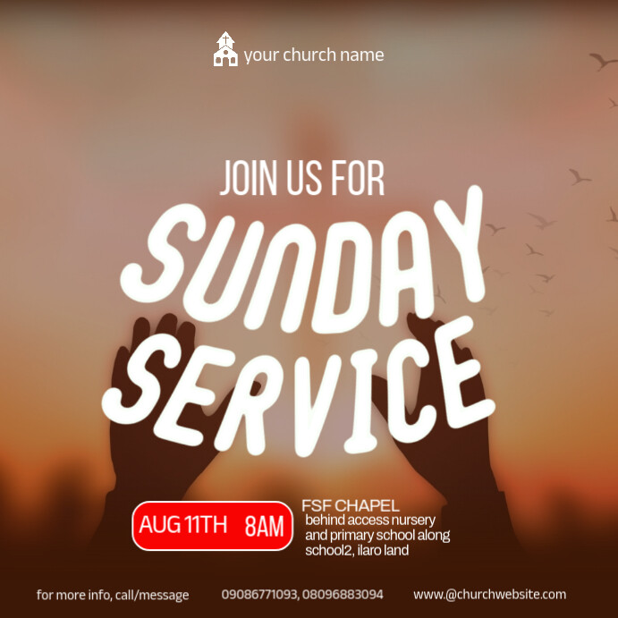 Copy of Join Us Instagram Post | PosterMyWall