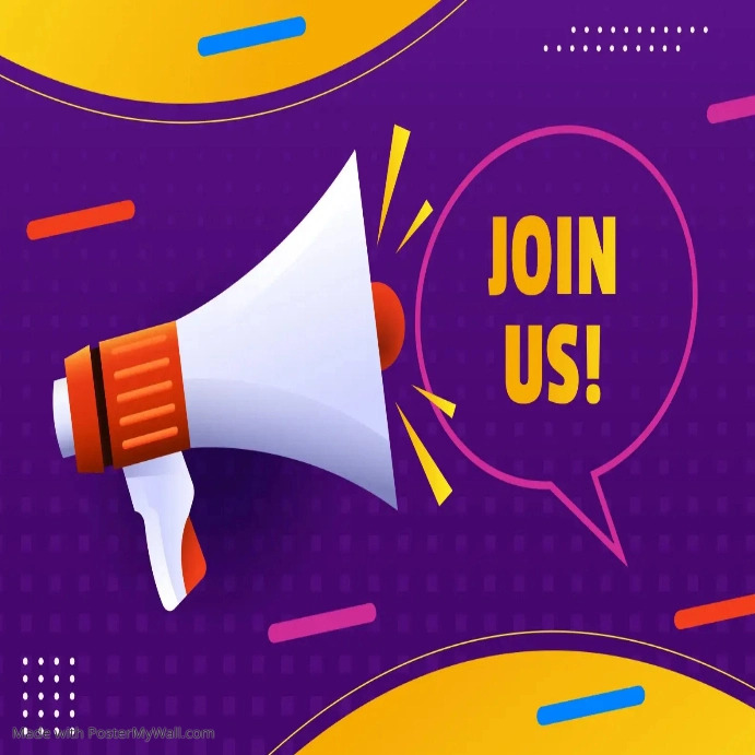 Join us now concept illustrated Template | PosterMyWall