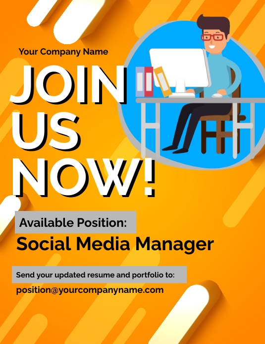 Plantilla de Join Us Now Flyer | PosterMyWall