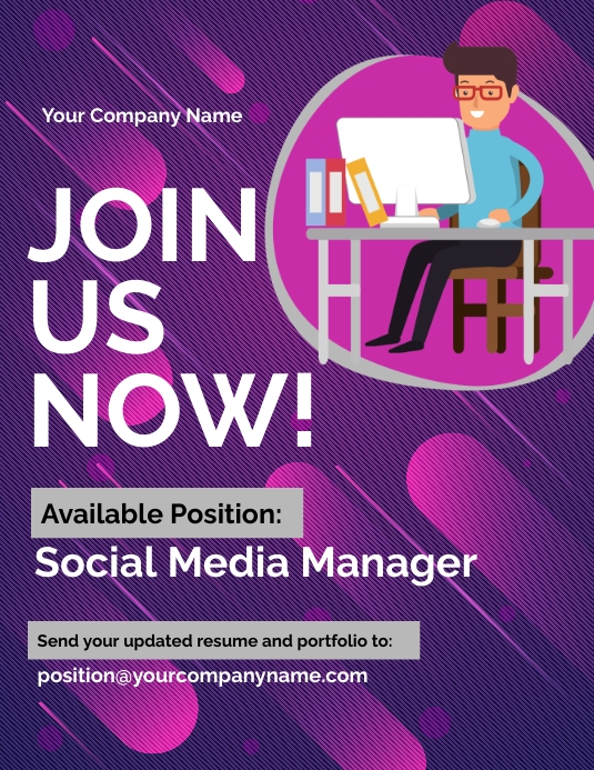 Join Us Now Flyer Template | PosterMyWall