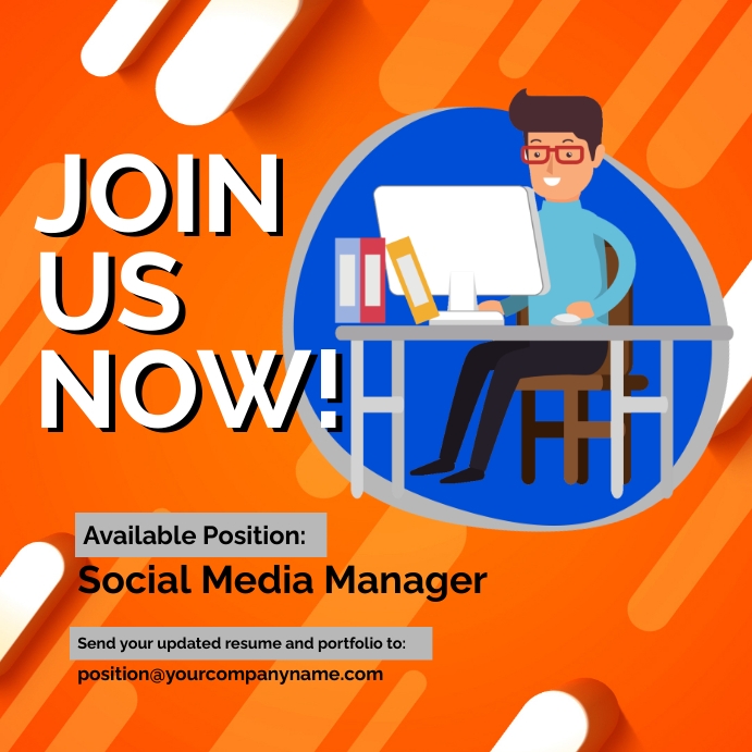 Plantilla de Join Us Now Instagram Post | PosterMyWall