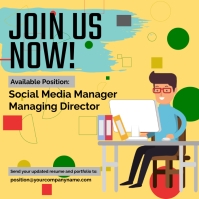 Join us now concept illustrated Template | PosterMyWall