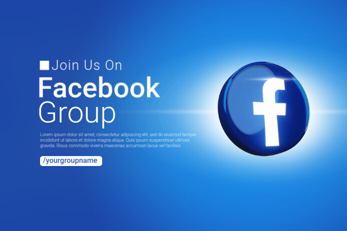 Copy of Join Us On Facebook Presentation Banner | PosterMyWall