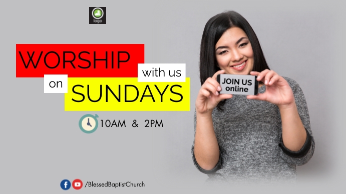 Join us online Template | PosterMyWall