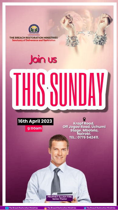 Join us this Sunday Template | PosterMyWall
