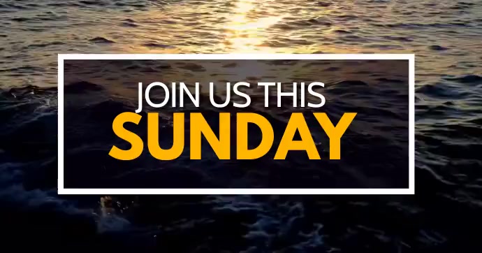 Join us this Sunday Template | PosterMyWall
