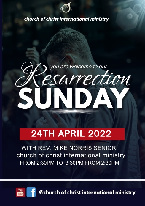 join us this sunday flyer template (14) | PosterMyWall