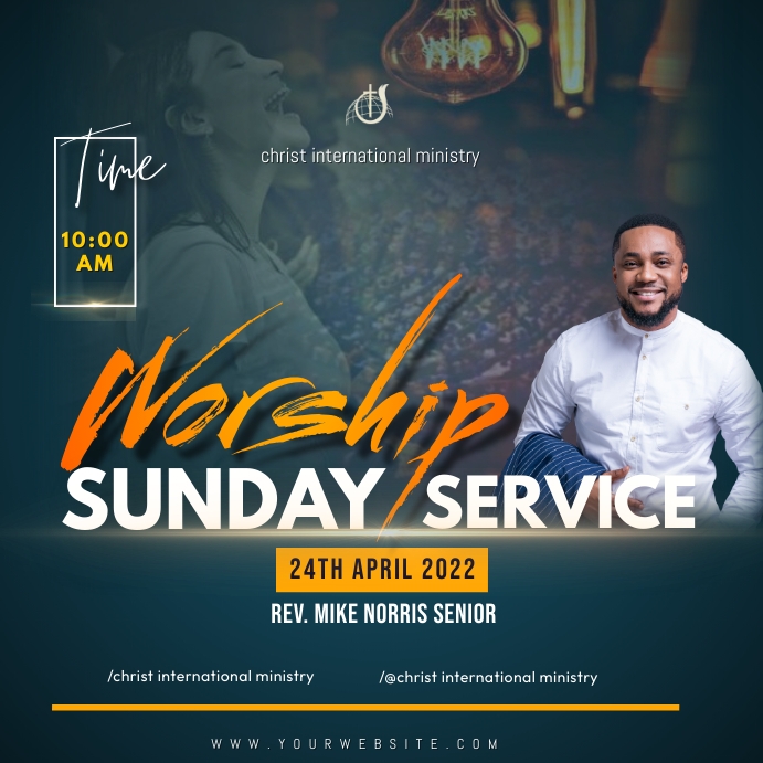 Copy of join us this sunday flyer template (27) | PosterMyWall