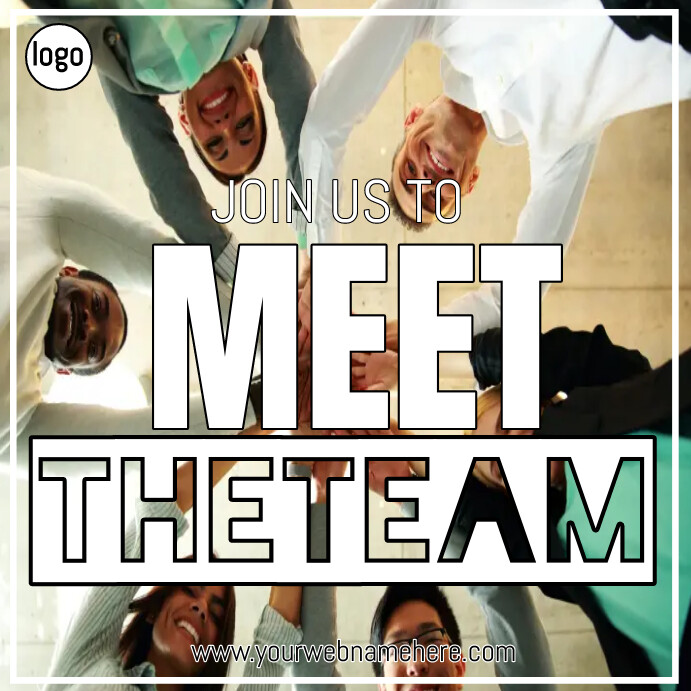 join us to meet team Template | PosterMyWall