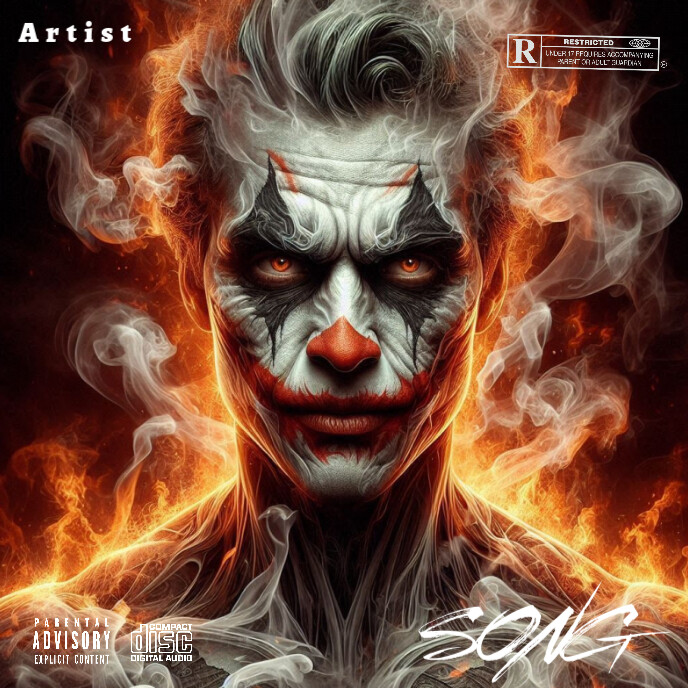 Joker mix album cover Template | PosterMyWall