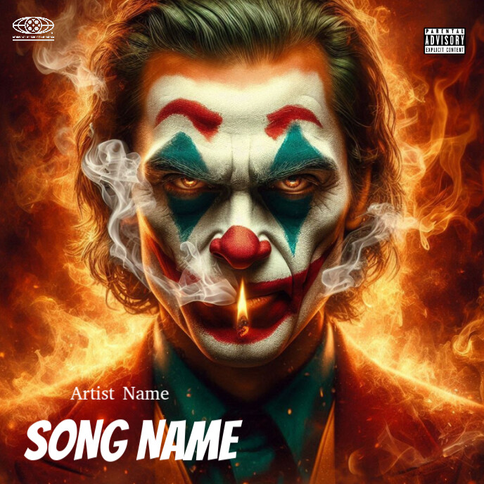 Plantilla de Joker mixtape album cover | PosterMyWall