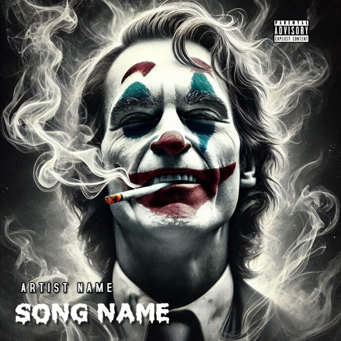 Joker mixtape album cover Template | PosterMyWall