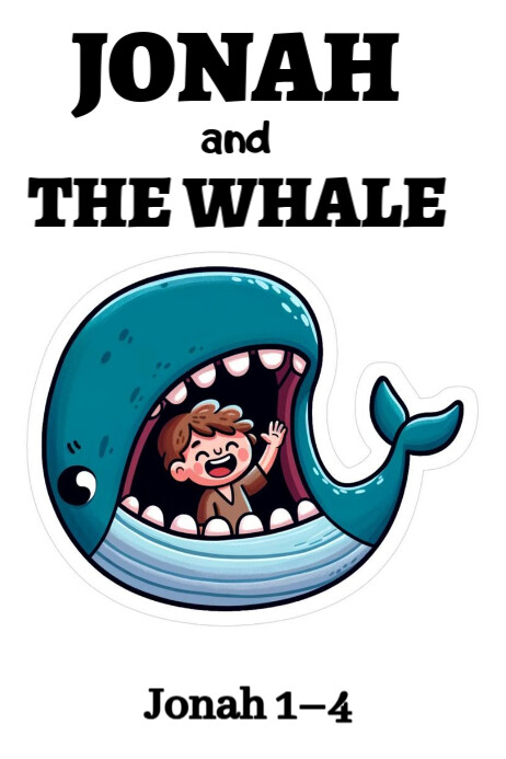 Jonah and the Whale Poster Template | PosterMyWall