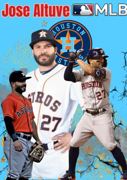 Jose Altuve Template | PosterMyWall