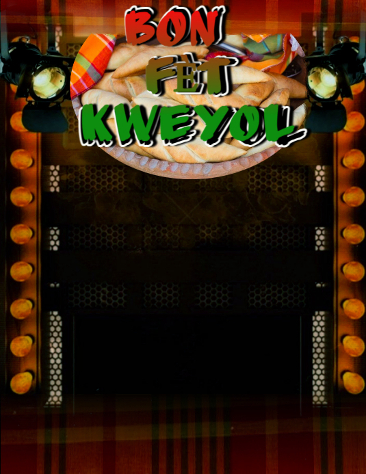 Modèle Jounen Kweyol Flyer | PosterMyWall