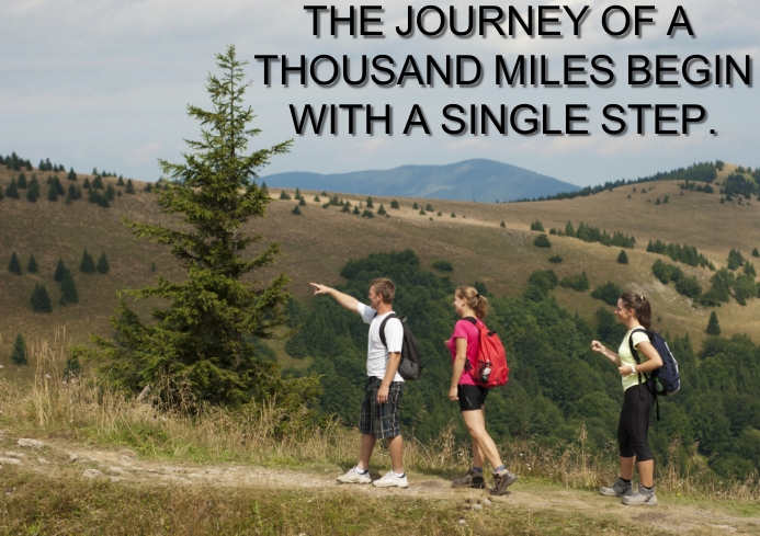 JOURNEY AND STEP QUOTE TEMPLATE | PosterMyWall