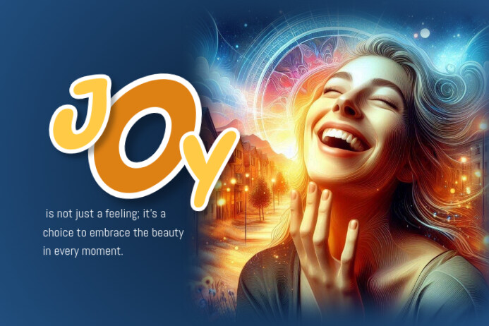 Joy Template | PosterMyWall