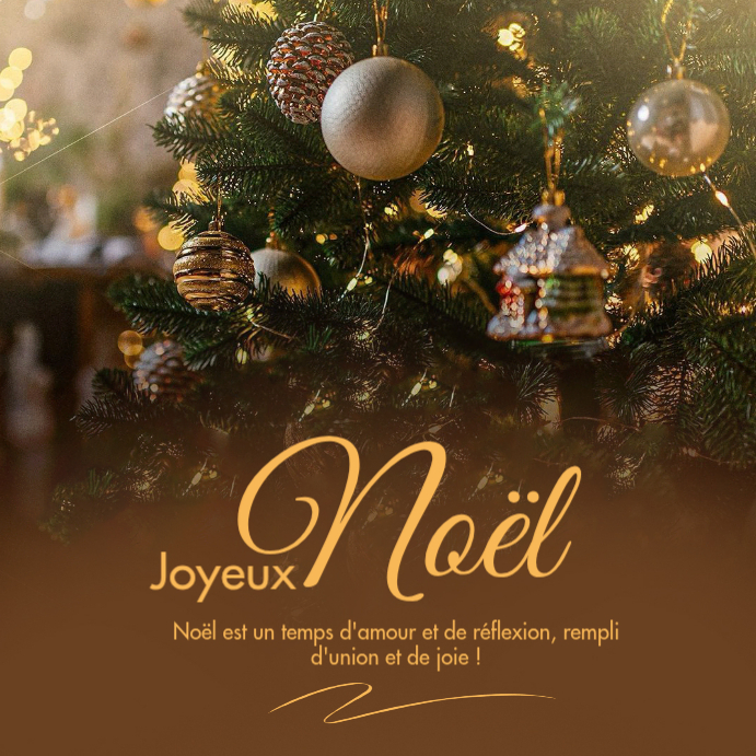 Joyeux Noël ! Template | PosterMyWall