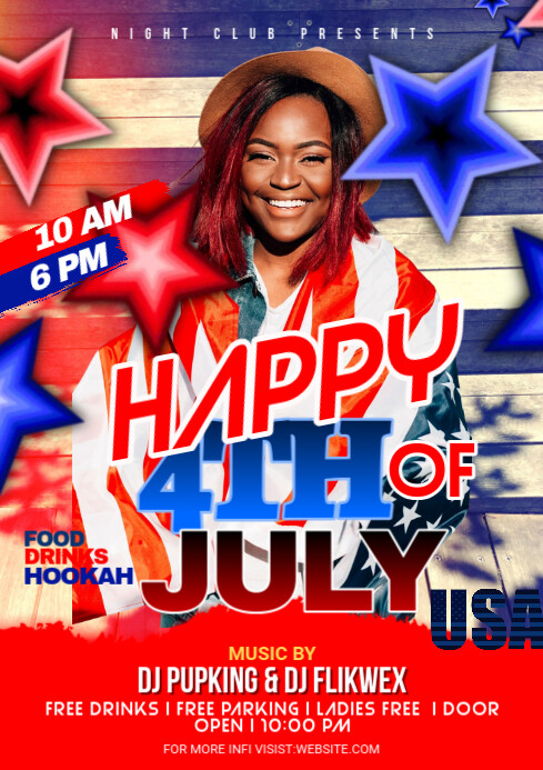 Copy of Joyful 4th Of July A3 | PosterMyWall