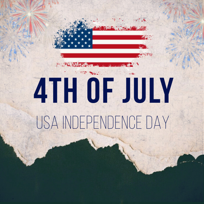 Modèle Joyful 4th Of July Instagram Post | PosterMyWall