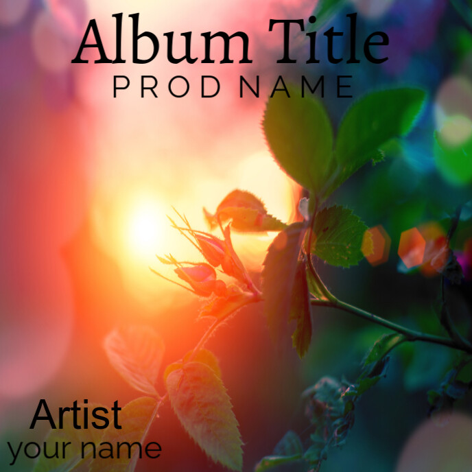 Joyful Aesthetic Album Cover Template | PosterMyWall
