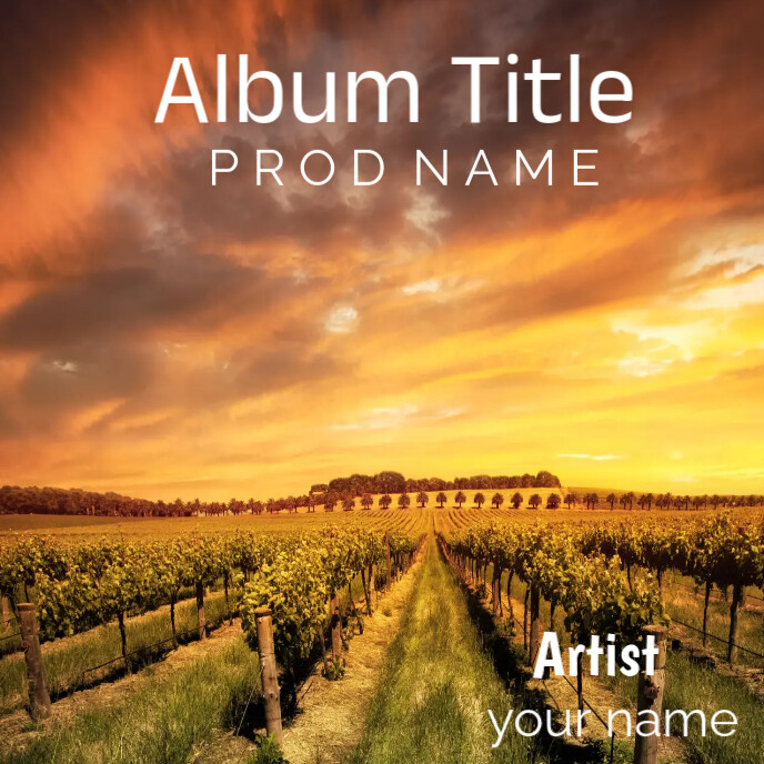 Joyful Aesthetic Album Cover Template | PosterMyWall
